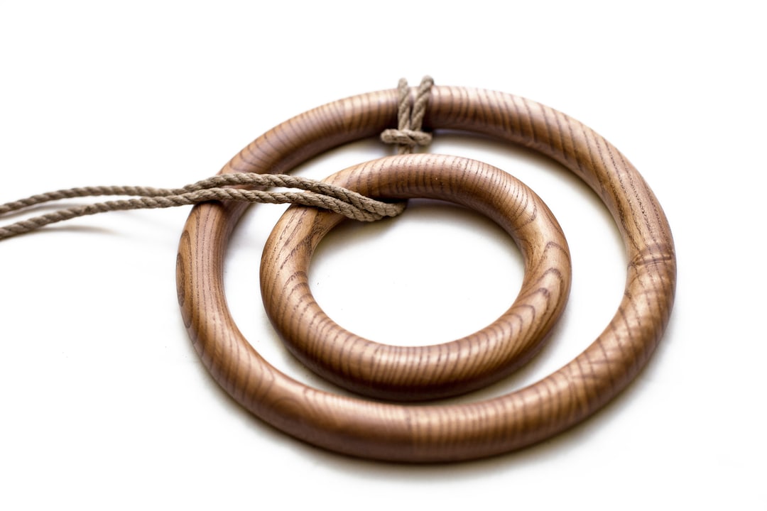 Shibari Ring, Bdsm Ring, Bondage Shibari Wood Ring, Ash Wood Steel ...