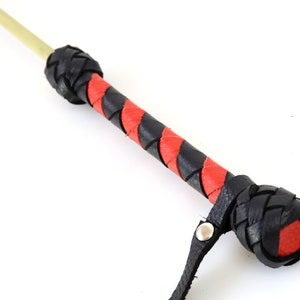 Spankings Bamboo Cane Equestrian Whips Braided Cane Wrapped Bamboo ...
