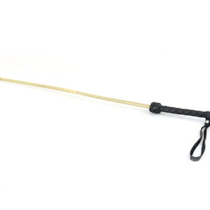 Spankings Bamboo Cane Equestrian Whips Braided Cane Wrapped Bamboo ...