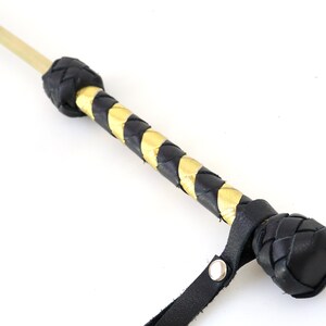 Spankings Bamboo Cane Equestrian Whips Braided Cane Wrapped Bamboo ...