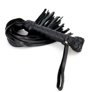 Leather Floggers Small Whips 30 Tails Martinet 19.7 in Handmade. - Etsy