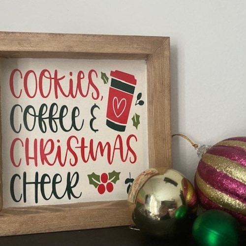 Christmas Coffee Bar Sign / Coffee Sign / Christmas Coffee - Etsy