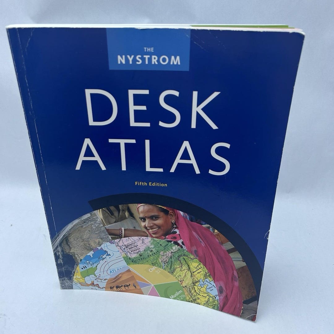 The Nystrom Desk Atlas, 5th Edition Paperback - Etsy