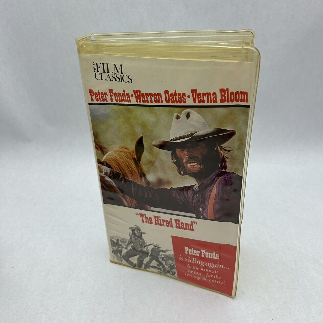 Hired Hand VHS Tape 1971 Peter Fonda, Warren Oates Verna Bloom Film ...