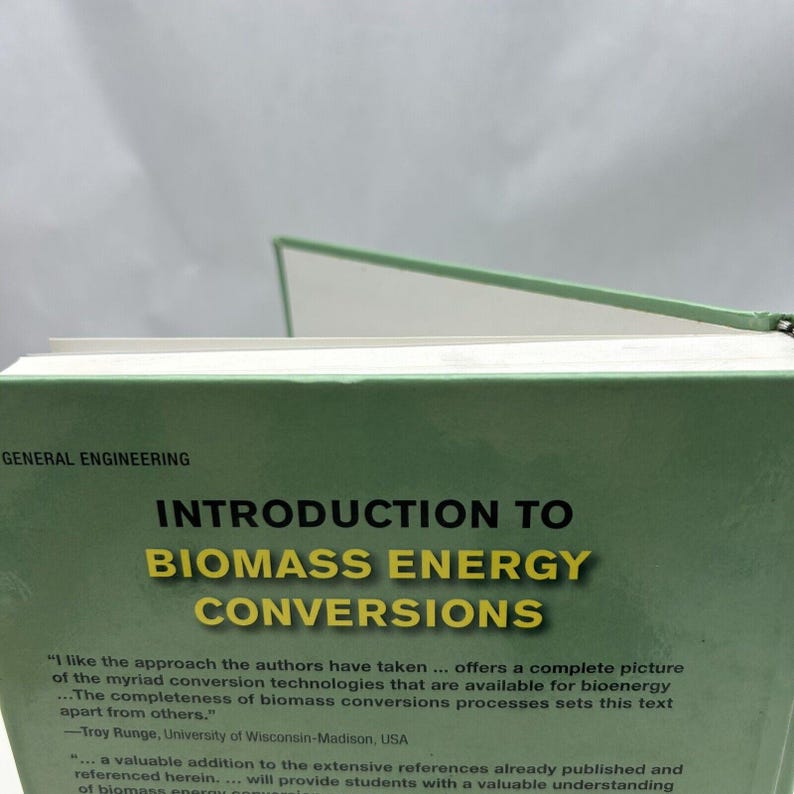 Introduction to Biomass Energy Conversions by Sergio Capareda - Hardcover - Etsy