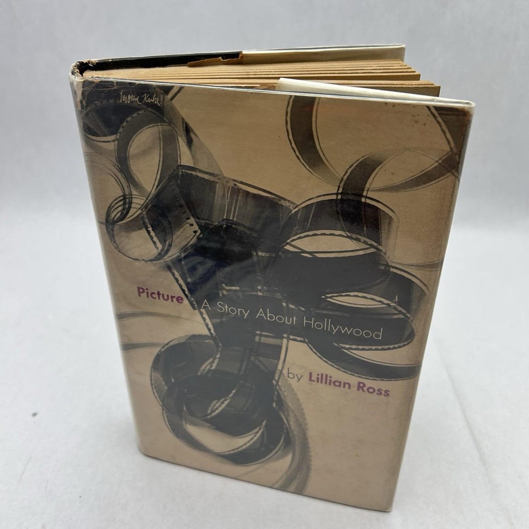 Picture A Story About Hollywood by Lillian Ross 1952 Vintage HCDJ - Etsy