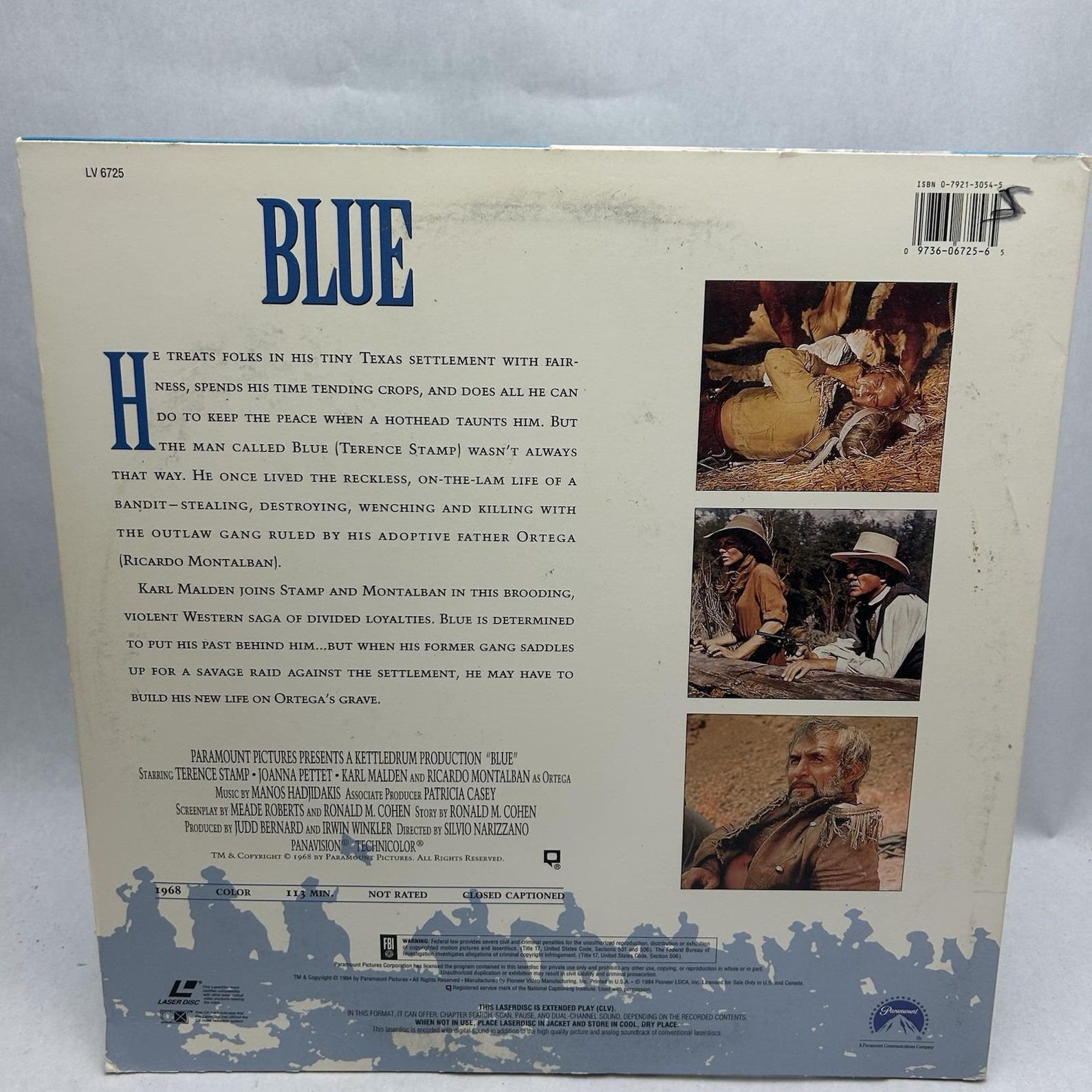 Blue (1968) LD Laser Disc Laserdisc - Etsy