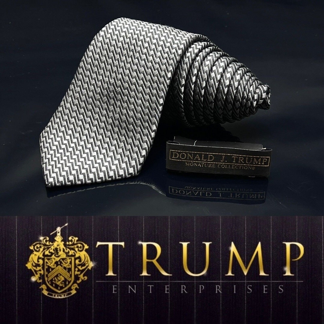 Donald J. Trump~ Signature Collection Black Silver - Etsy