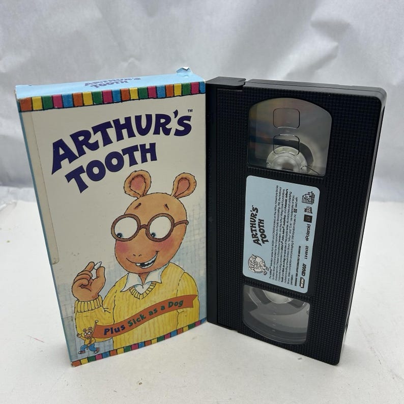 Arthur's Tooth Format: VHS Tape - Etsy