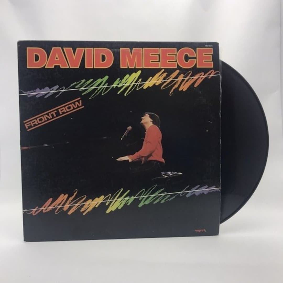 David Meece Front Row Contemporary Christian Vinyl LP Myrrh - Etsy