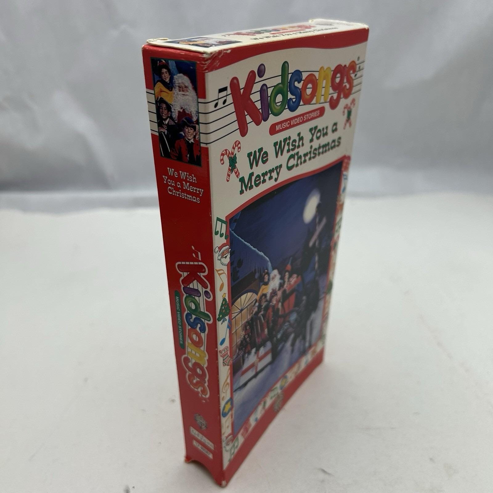 Kidsongs -we Wish You a Merry Christmas (VHS, 1992) - RARE Vintage VHS ...