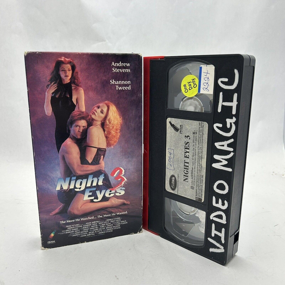 Night Eyes 3 VHS Tape 1993 Prism Pictures Andrew Stevens Shannon Tweed Movie - Etsy
