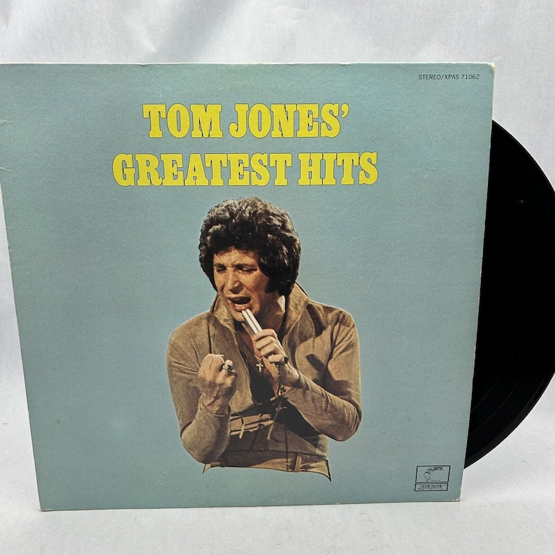 Tom Jones Greatest Hits RARE Vinyl LP Not Unusual Delilah What's New ...