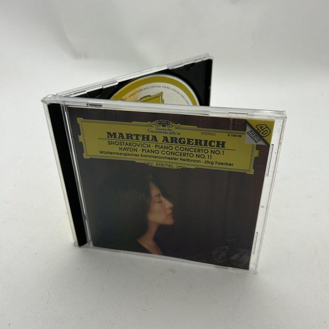 Martha Argerich - SHOSTAKOVICH & HAYDN Piano Concertos - Etsy