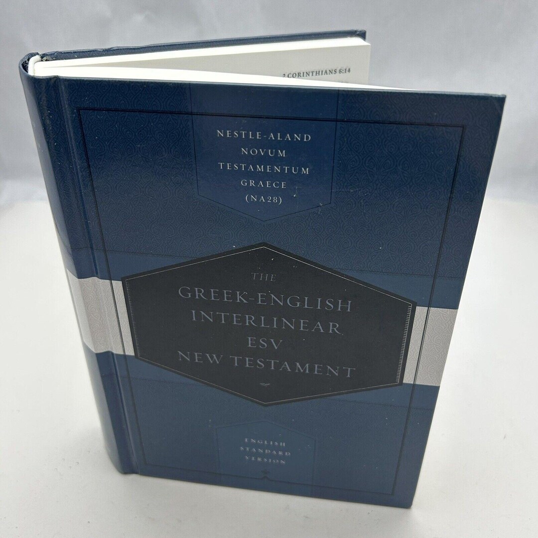 Greek-english Interlinear ESV New Testament : 28th Revised Edition - Etsy