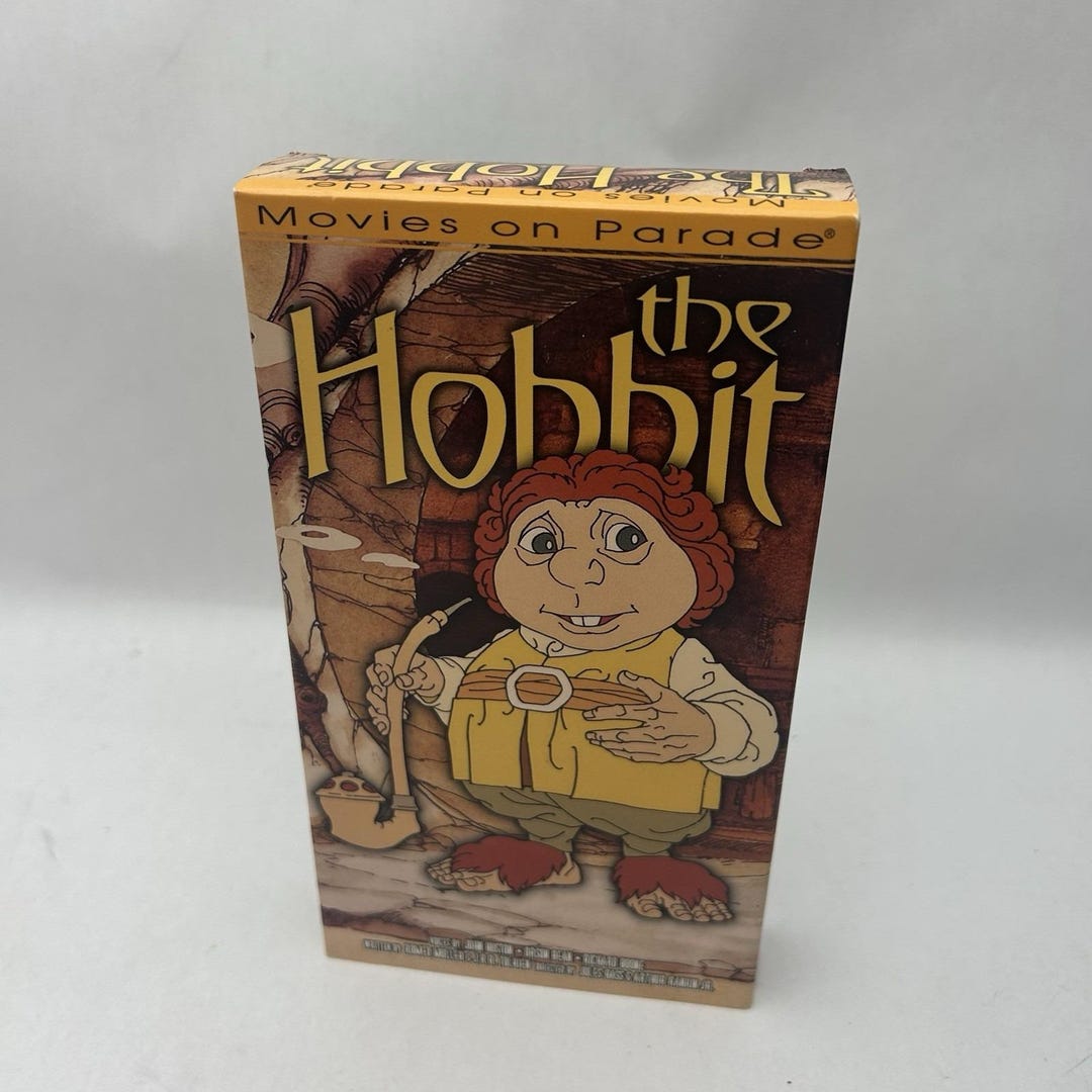 The Hobbit Format: VHS Tape - Etsy