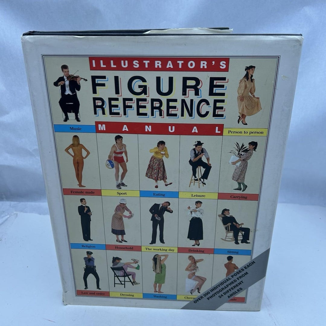 Illustrator's Figure Reference Manual 1987 - Etsy