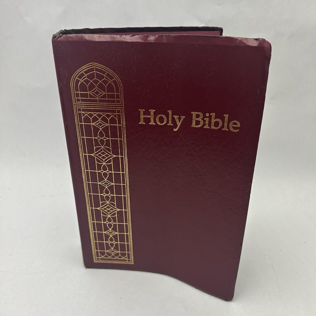 King James Version Holy Bible (giant Print Reference Edition, Maroon ...