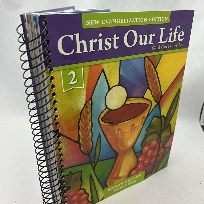 Christ Our Life Grade 2 Spiral Textbook New Evangelization Edition - Etsy