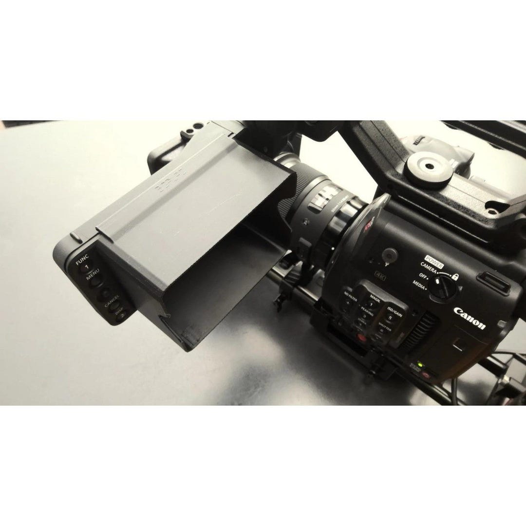 Camera Sun Shade Hood for Canon C200 Cinema - Professional Video ...