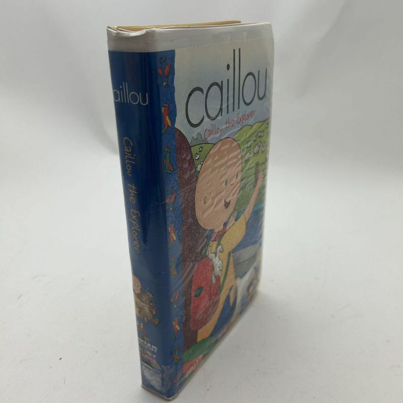 Caillou L’explorateur VHS - Etsy