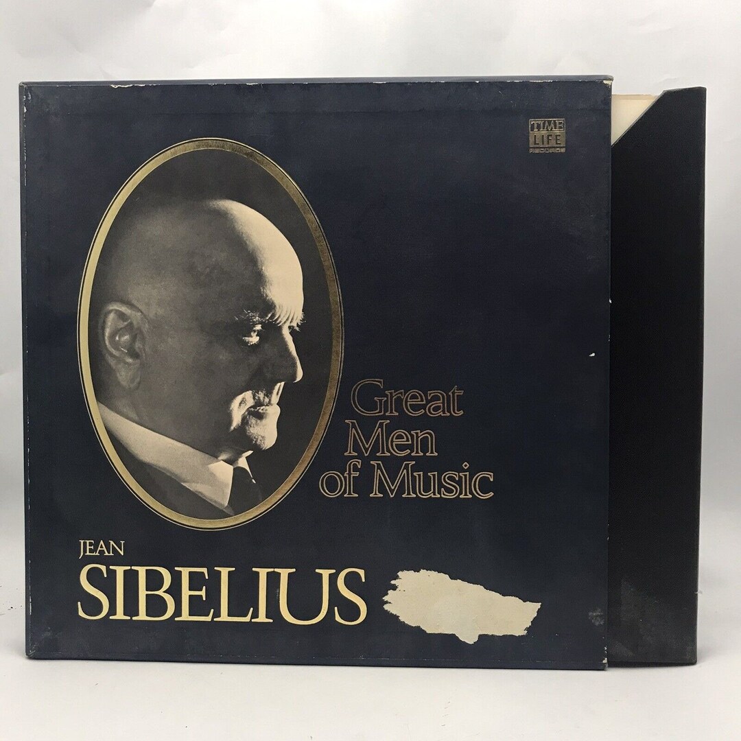 Time Life Records Great Men of Music, Jean Sibelius, 4 Vinyl Albums - Etsy