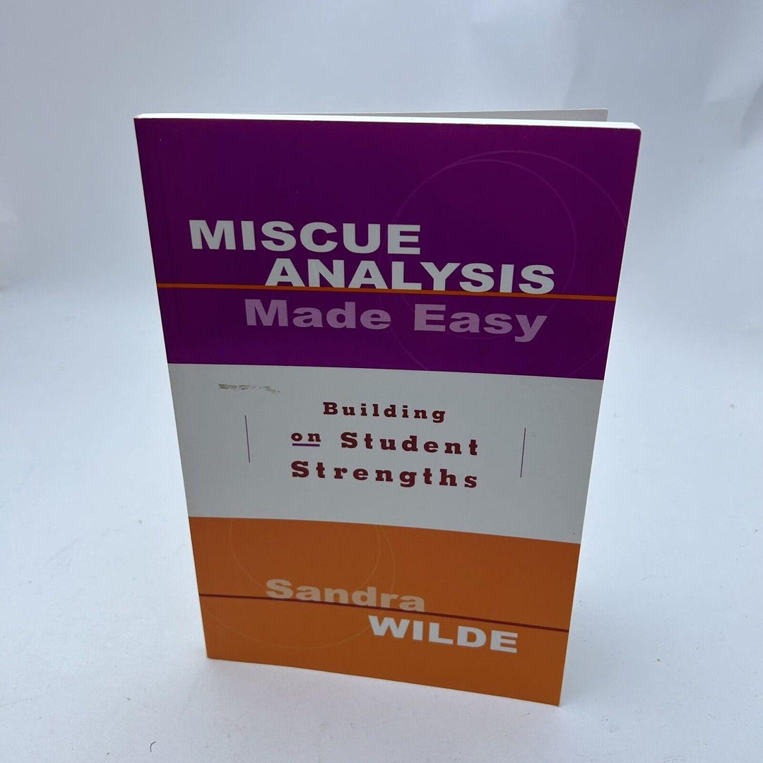 Miscue Analysis Made Easy: Building on Student Strengths - Etsy