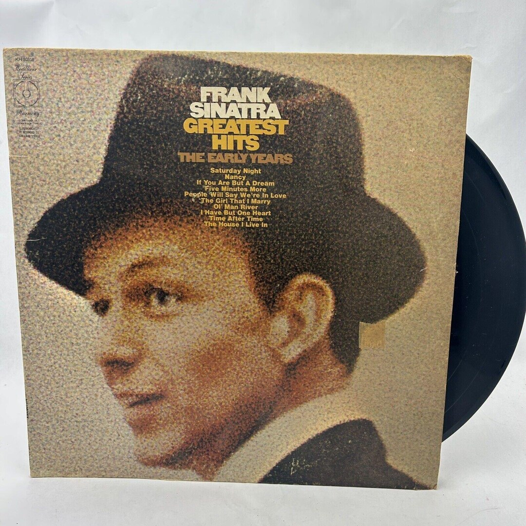 Frank Sinatra “greatest Hits the Early Years” Lp/harmony 1971 Vinyl - Etsy