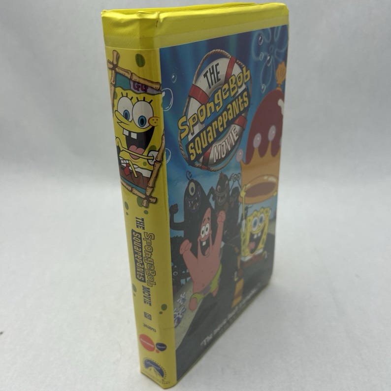 The Spongebob Squarepants Movie VHS Tape 2005 Clamshell Case ...