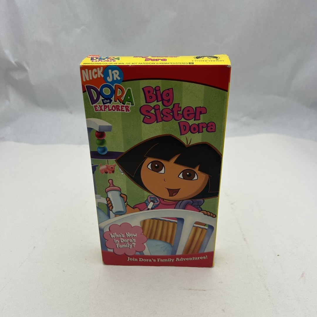 Dora the Explorer Big Sister Dora VHS 2005 Nick Jr Great Condition - Etsy