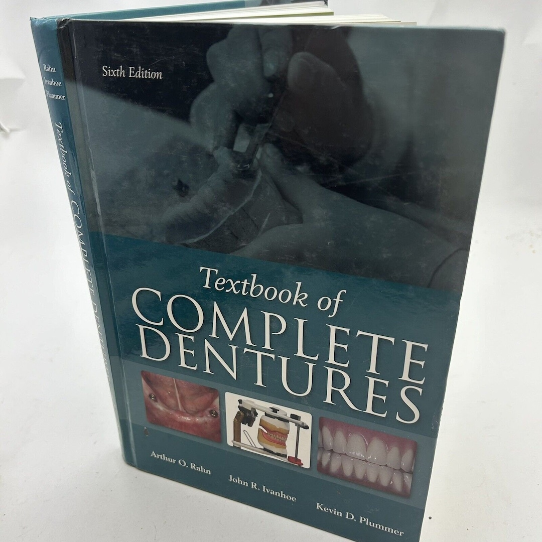 Textbook of Complete Dentures by Arthur O. Rahn - Etsy