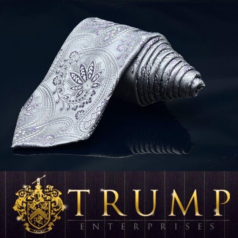 Trump Signature Tie - Etsy