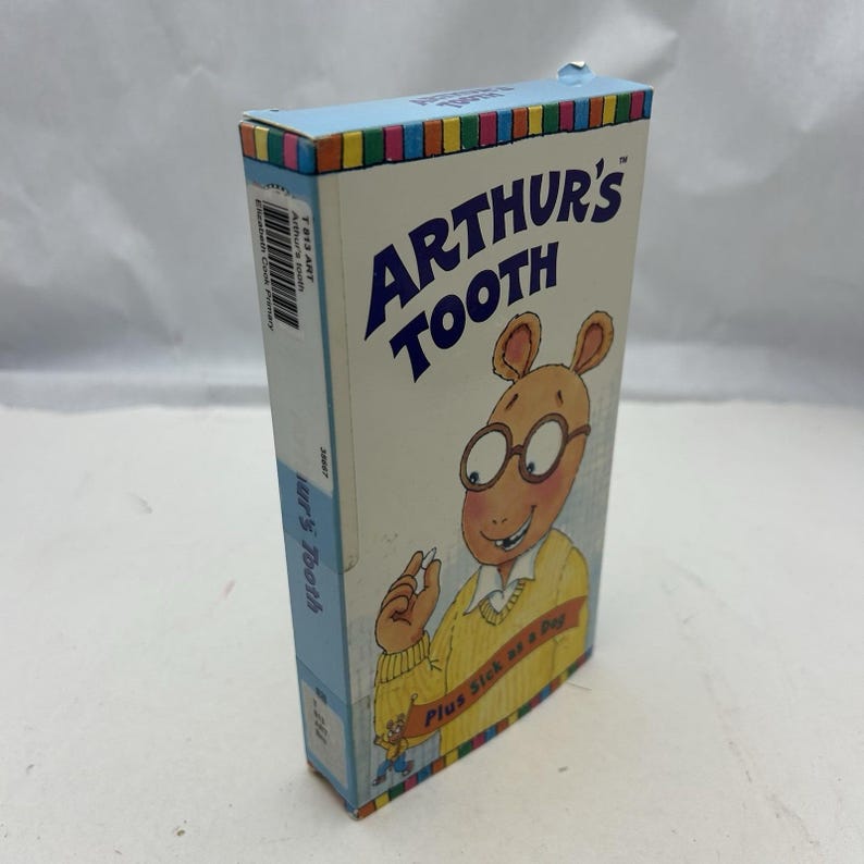 Arthur's Tooth Format: VHS Tape - Etsy