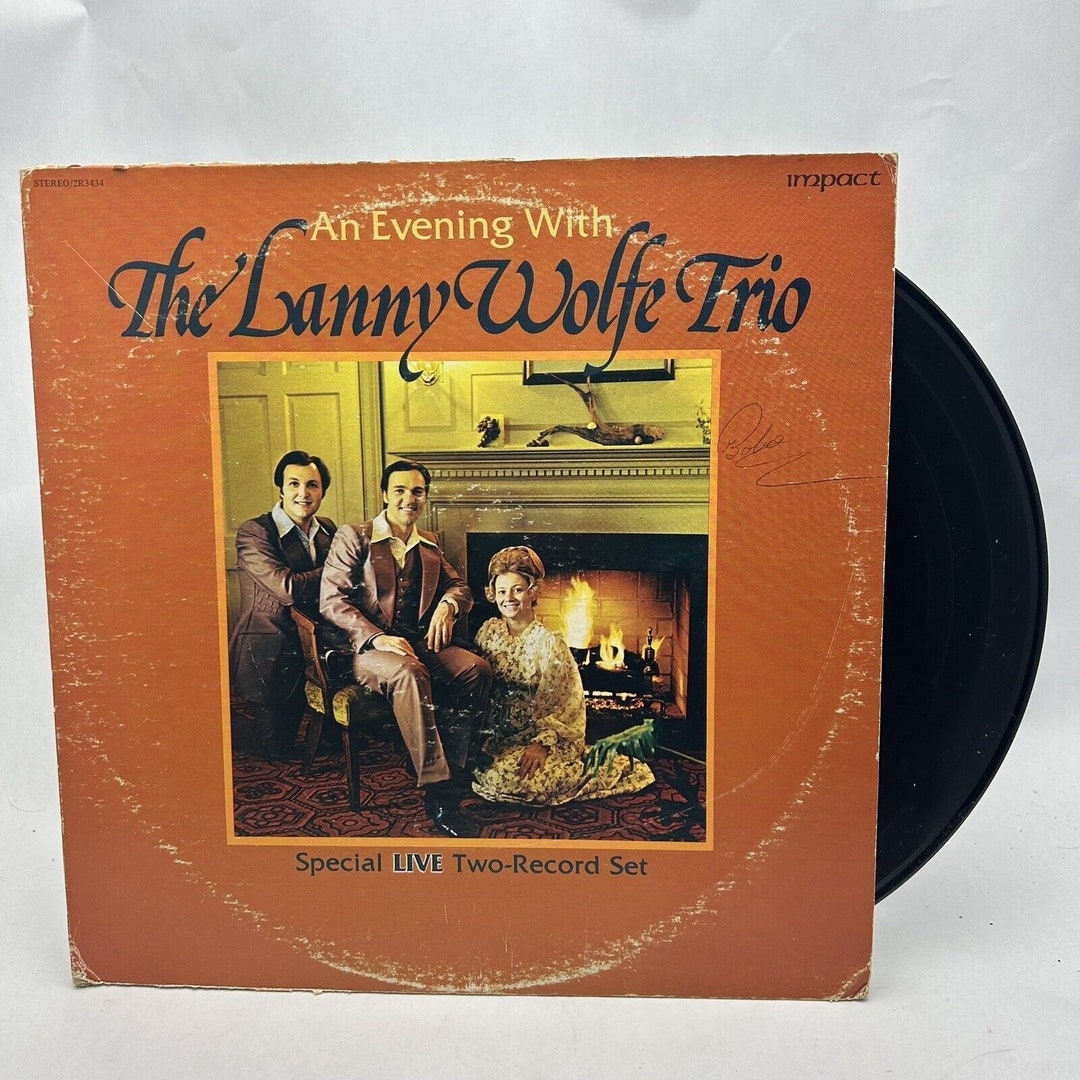 An Evening With the Lanny Wolfe Trio Gospel Record Album Lp 22L - Etsy