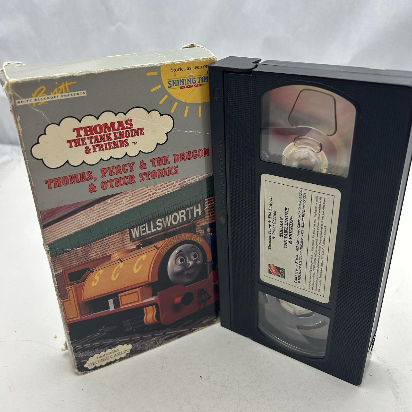 Thomas the Tank Engine Amd Friends Thomas Percy and the Dragon VHS 1993 ...