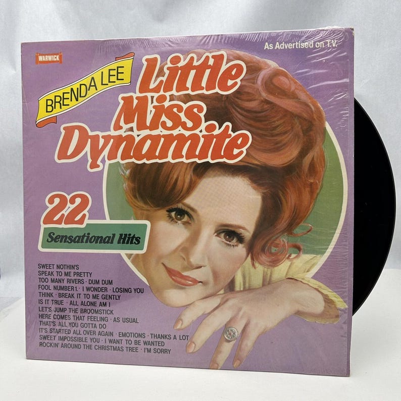 BRENDA LEE - Little Miss Dynamite - Excellent Con LP Record Warwick - Etsy