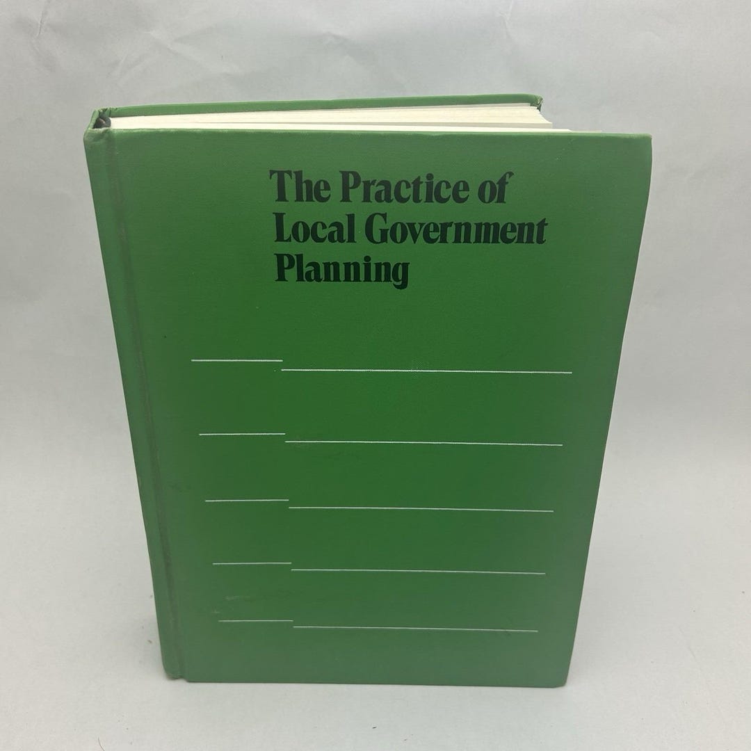 The Practice of Local Government Planning, 3rd Edition - Etsy