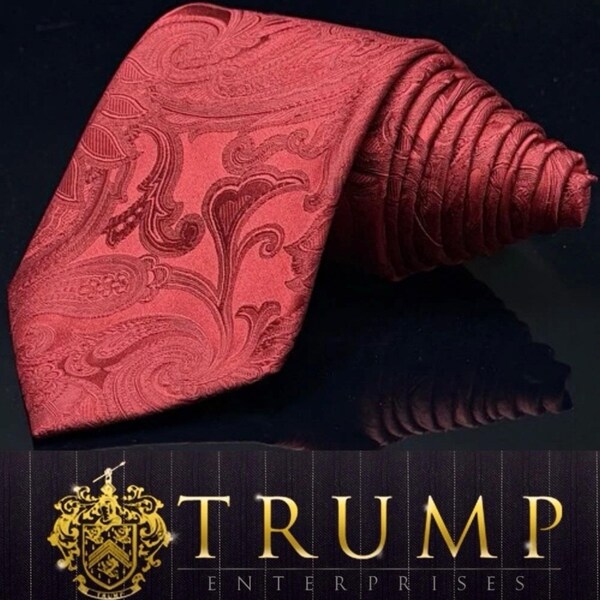 Trump Signature Tie - Etsy