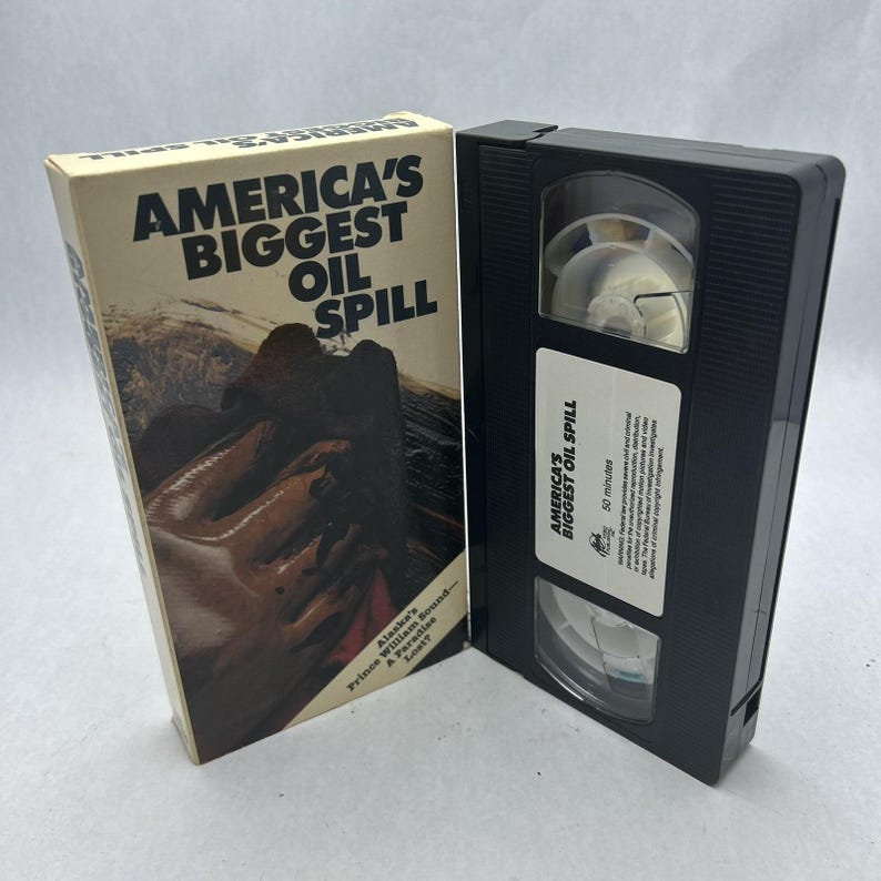 America's Biggest Oil Spill VHS - Etsy