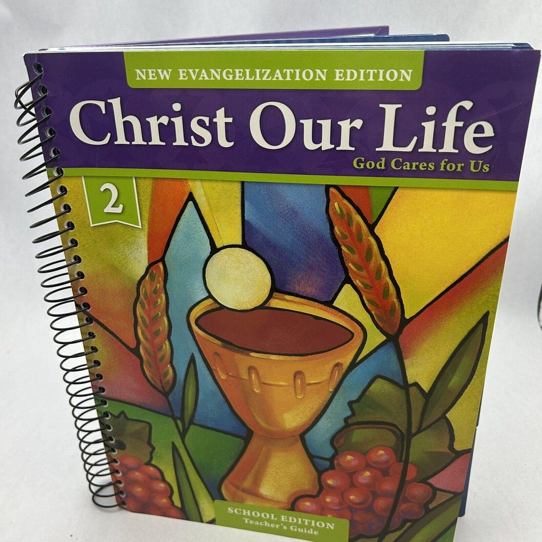 Christ Our Life Grade 2 Spiral Textbook New Evangelization Edition - Etsy