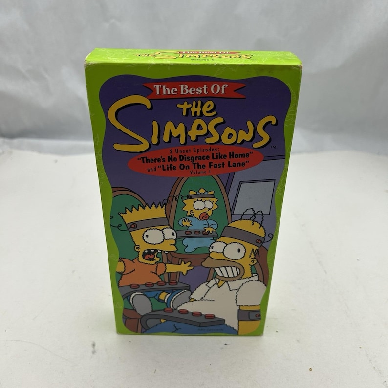 The Best of the Simpsons Volume 1 (VHS, 1997) Comedy, Animated, Hank ...
