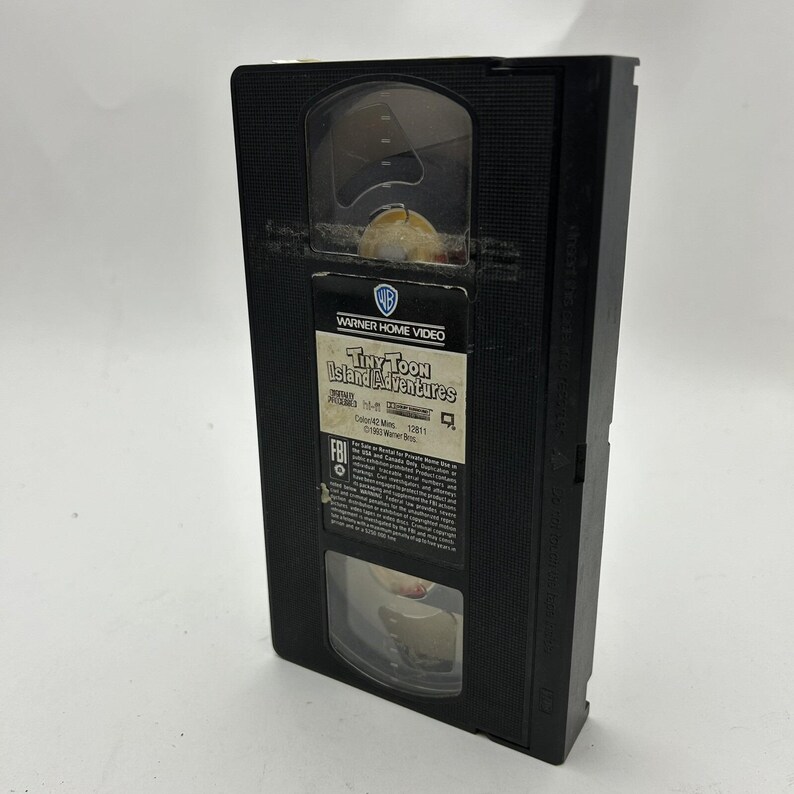 Tiny Toon Island Adventures VHS 1994 Cartoon Movie Video Two Episodes ...