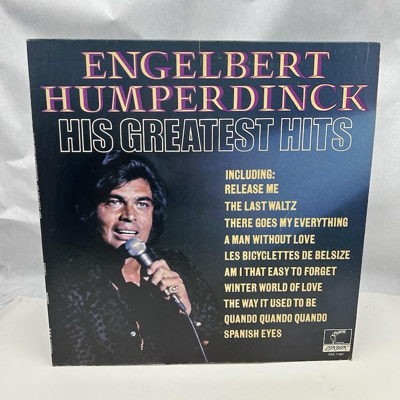 His Greatest Hits [vinyl] Engelbert Humperdinck - Etsy