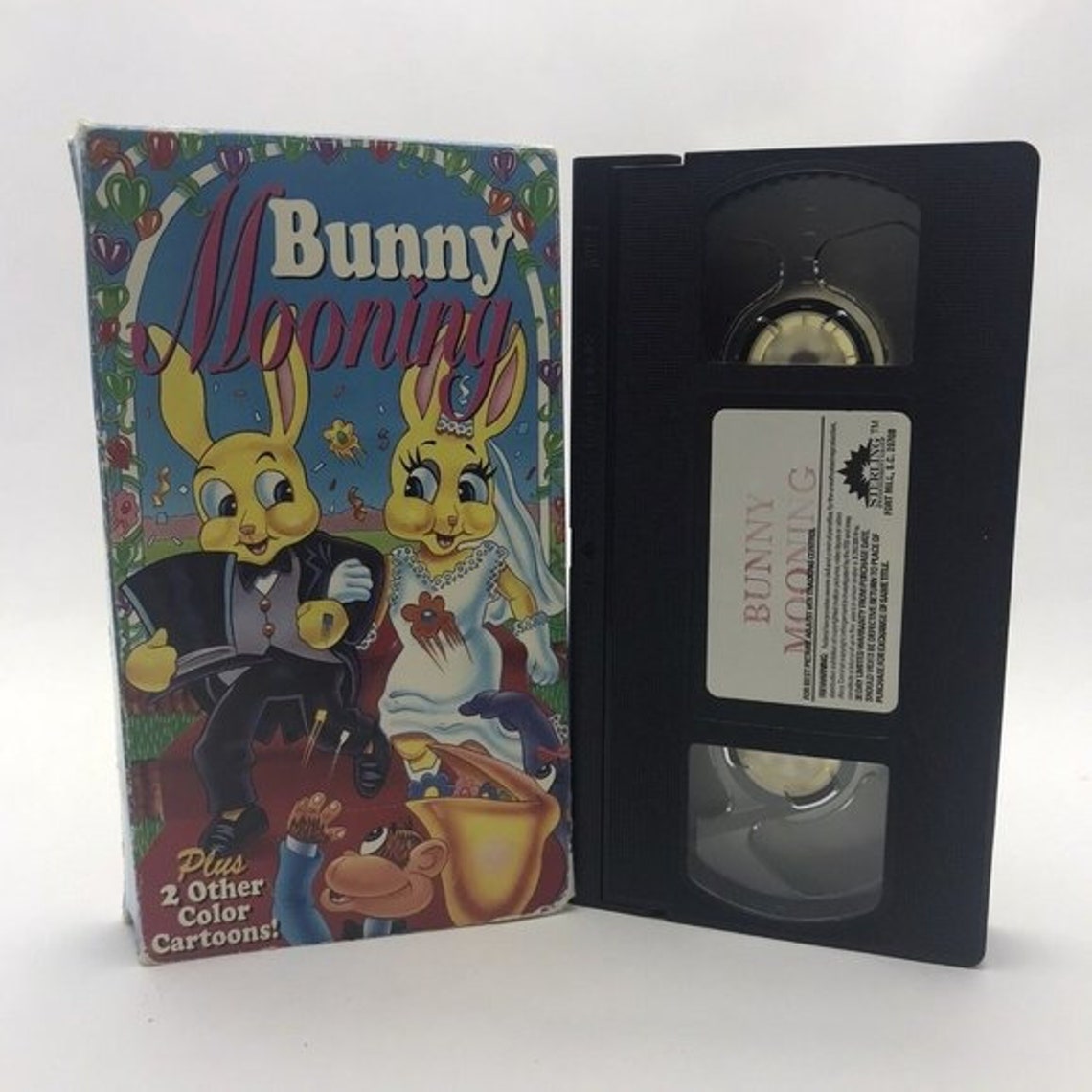 Bunny Mooning VHS VCR Video Tape Movie Used Cartoon - Etsy