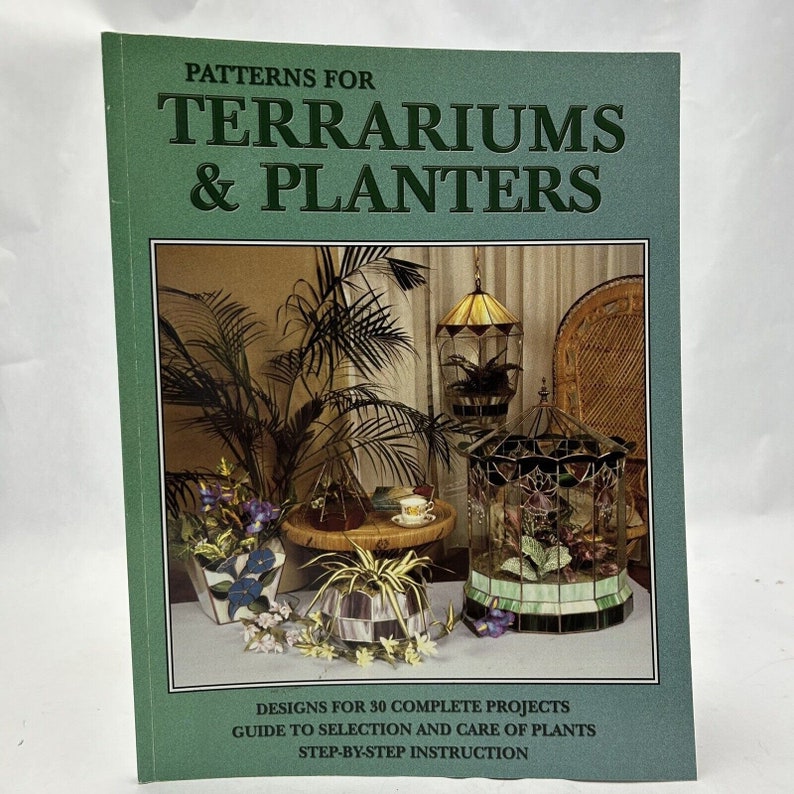 Patterns for Terrariums and Planters, Paperback by Wardell, Randy A - Etsy