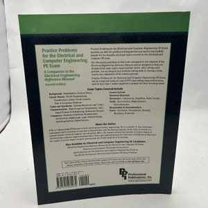 Practice Problems for the Electrical and Computer Engineering PE Exam - Etsy