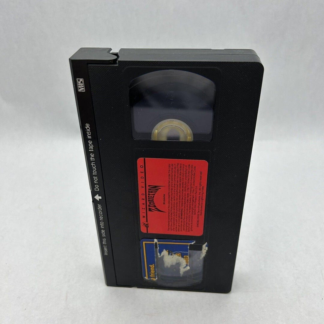 Zombiethon VHS Rare Horror Original Wizard Video - Etsy