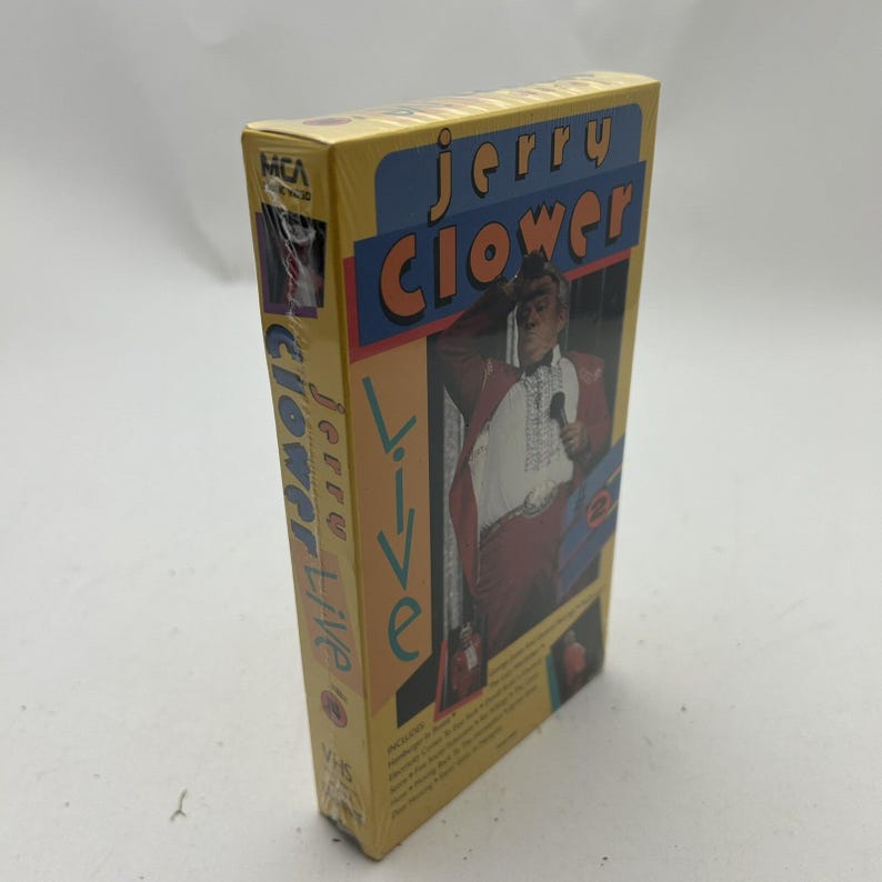 Jerry Clower: Live Vol. 2 VHS - Etsy