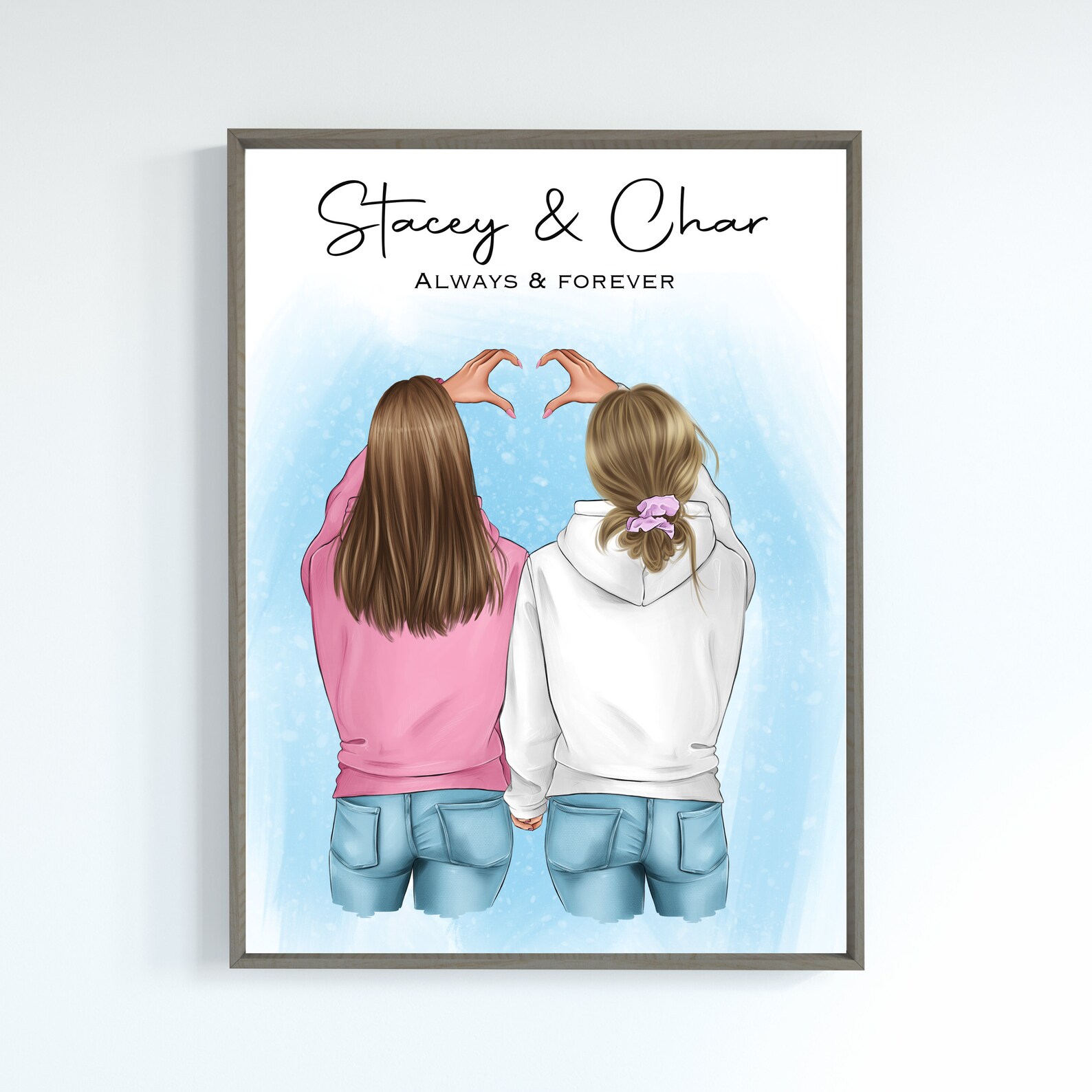Personalised Couple Print Couples Gift Customised Couple - Etsy