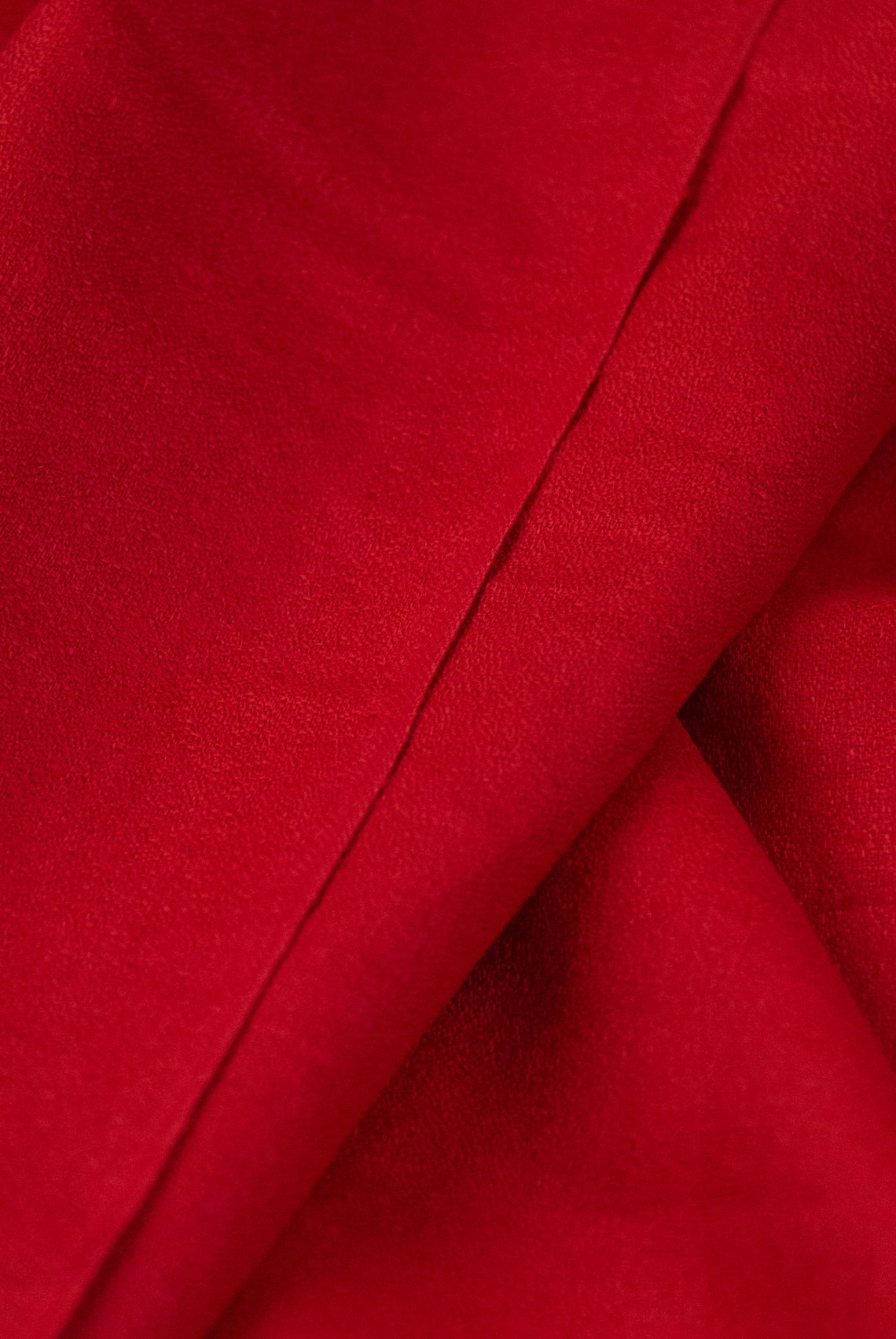 Red Linen Fabric by the Metre - Linen for Home Decor and DIY - Etsy